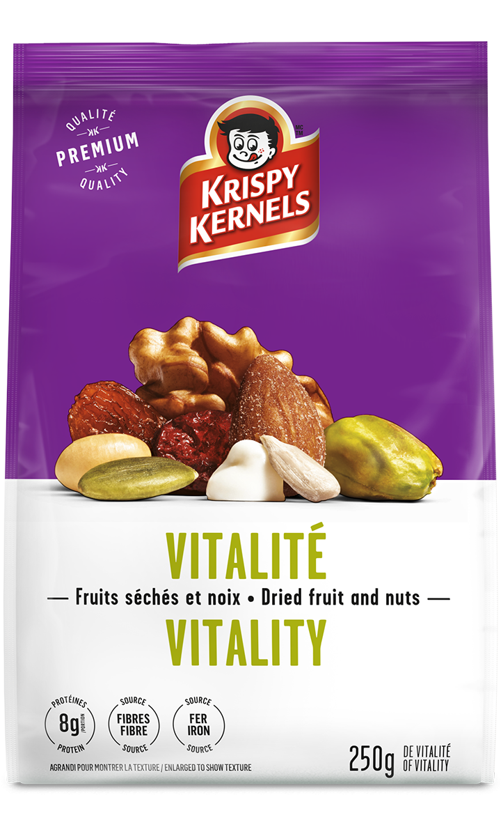 Dried fruits and nuts | Vitality 70g | Krispy Kernels